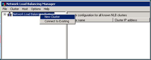 Exchange 2010 CAS NLB Part1 – Add First NLB Node